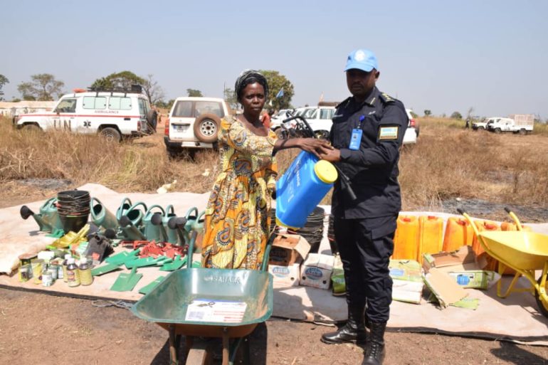 Santrafrica: Abapolisi b’u Rwanda bari mu butumwa bw’amahoro batanze ...