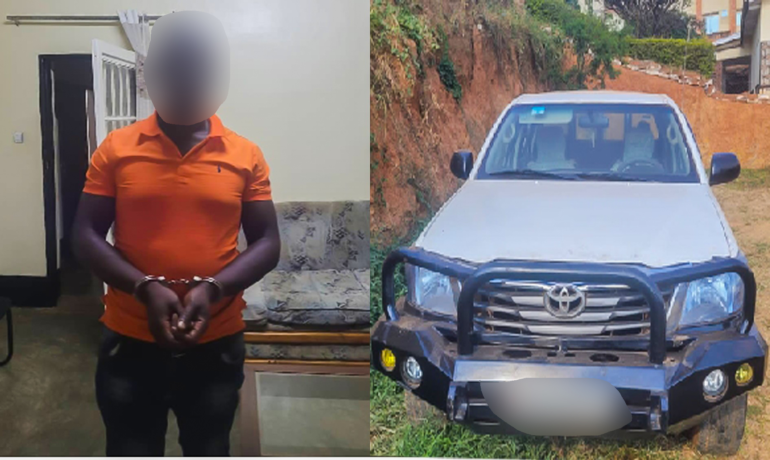 Yatawe muri yombi acyekwaho kwiba imodoka akayikuramo moteri - KT Radio ...